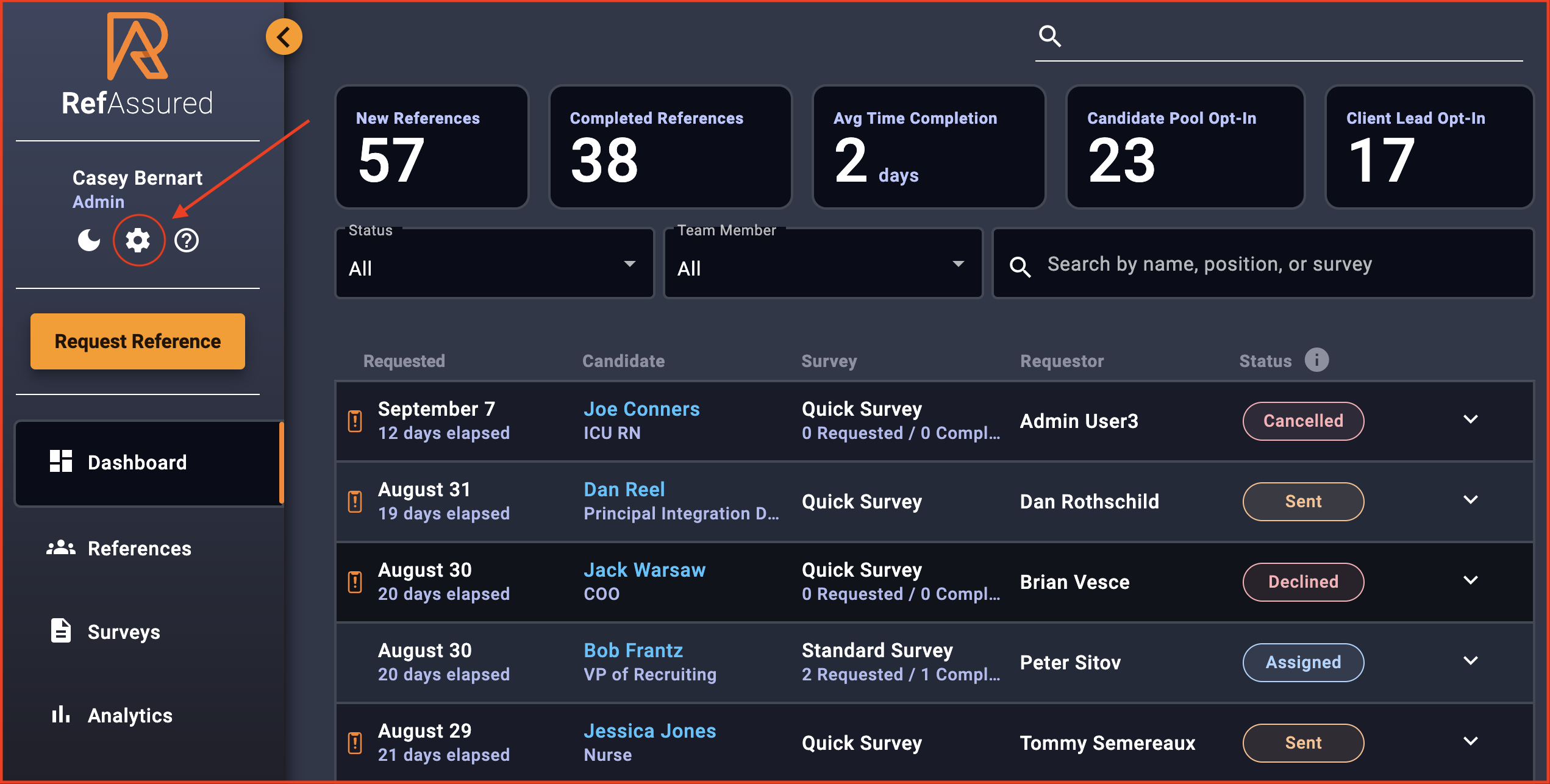 Bullhorn Admin Setup – RefAssured